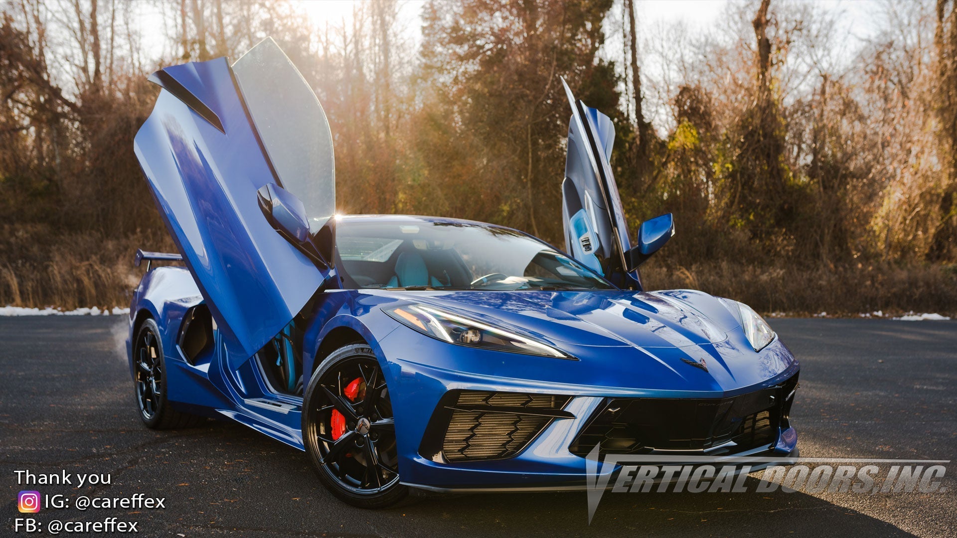 All New C8 Corvette Lambo Door Kit